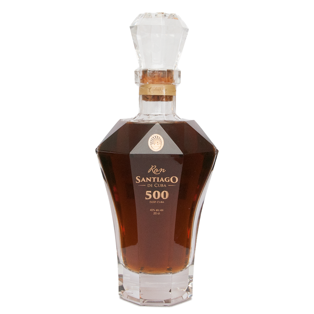 RON SANTIAGO DE CUBA 500 ANIVERSARIO - 20 cl.